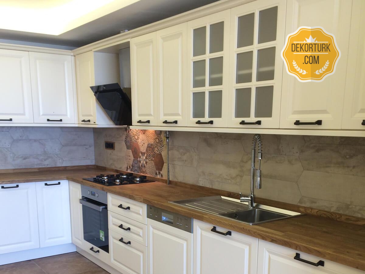 En Sevilen Beyaz Mutfak Dolabı Modelleri » DekorTurk